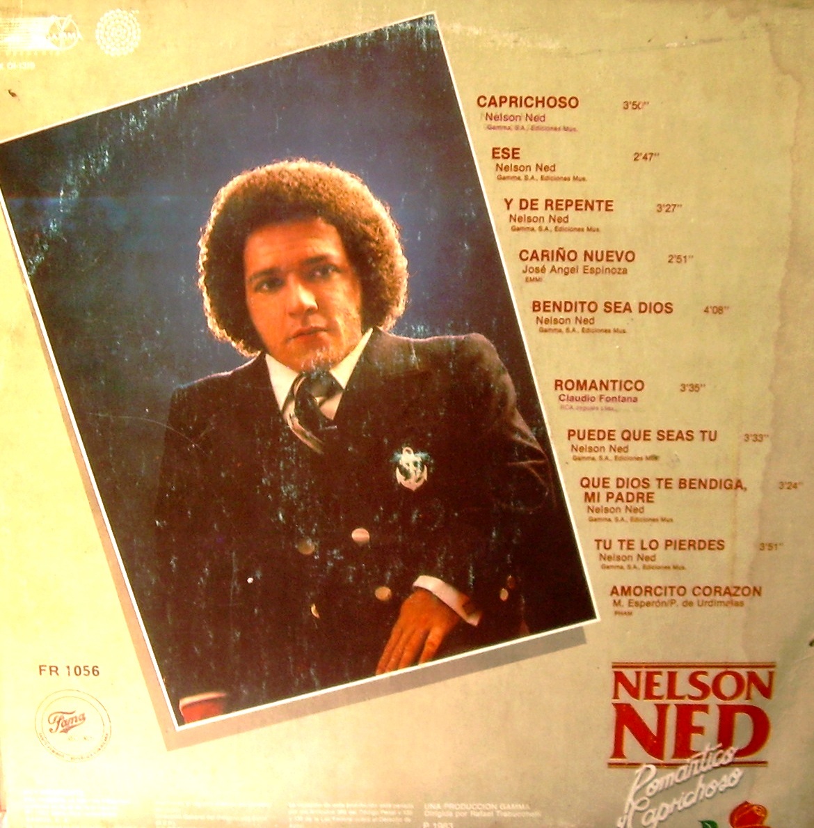 NELSON NED - ROMANTICO Y CAPRICHOSO - 1983 - Omar Longhi