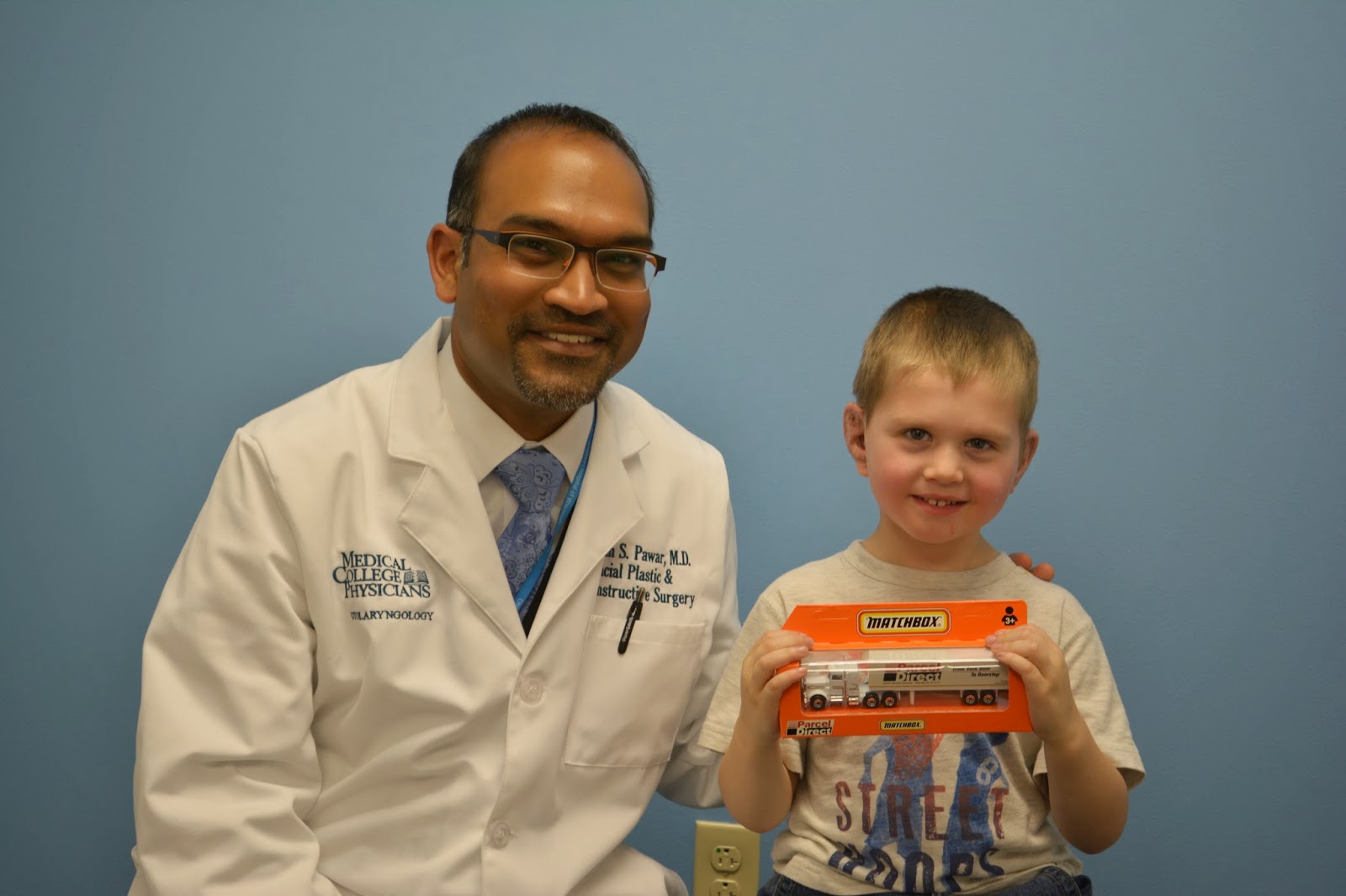 Brody Updates: Dr Pawar... Removing the mold....