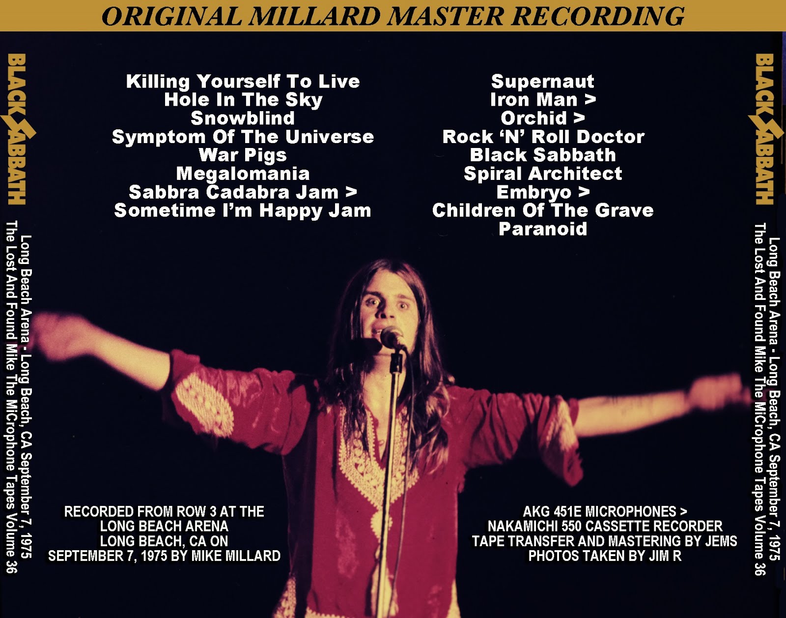 T.U.B.E.: Black Sabbath - 1975-09-07 - Long Beach, CA (AUD/FLAC) The ...