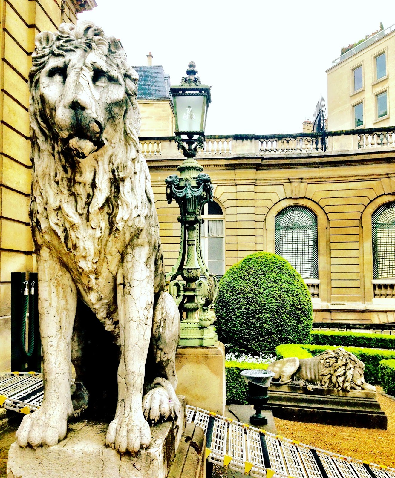 Focus On Paris: Pensive lion