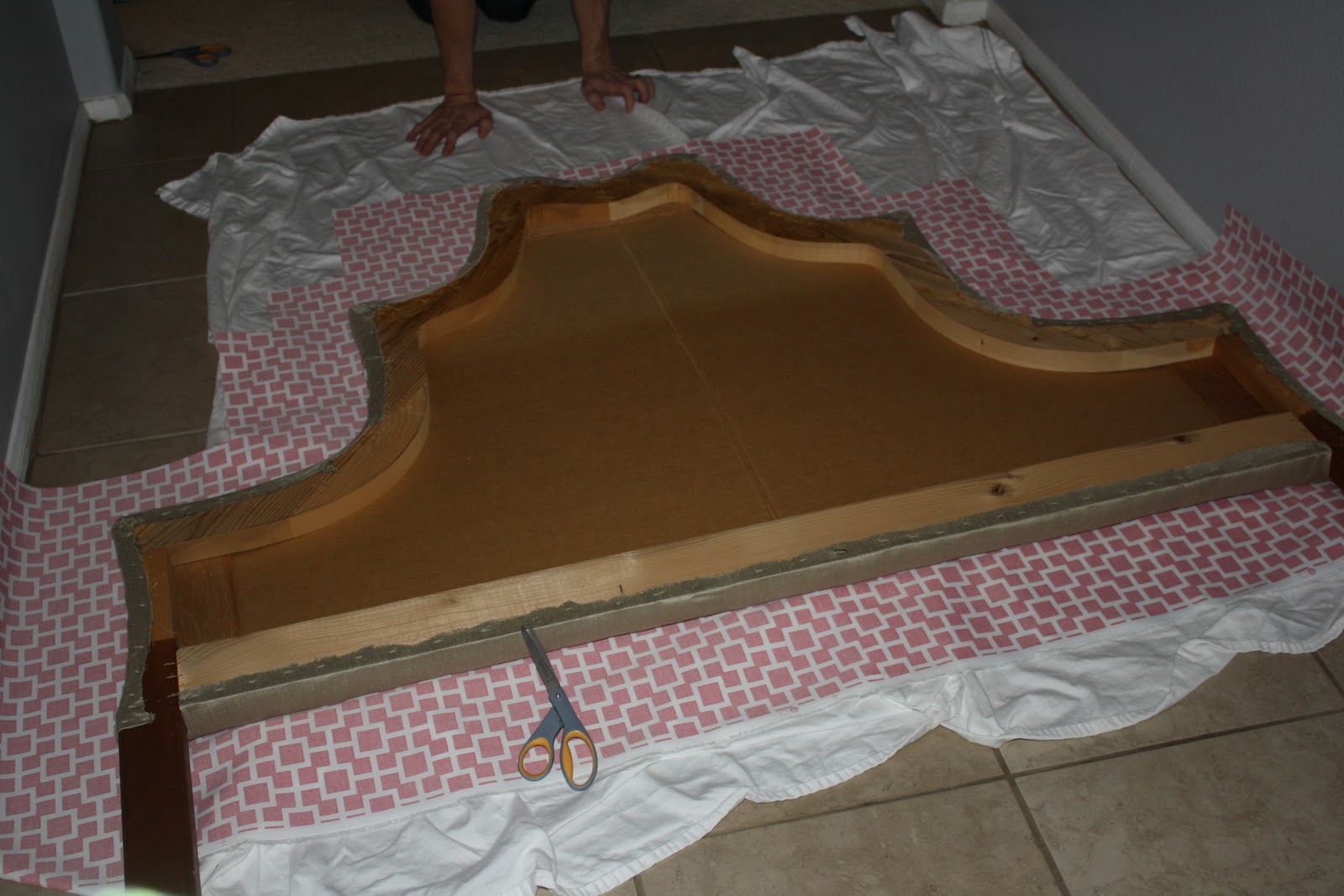If the shoe fits...: DIY Headboard
