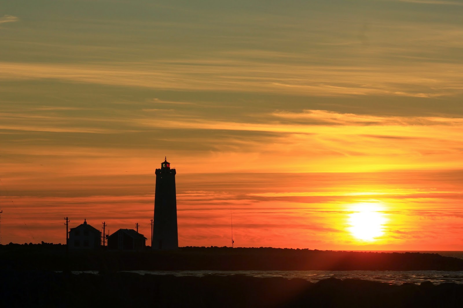 Iceland news and more,video and photos: Sunset at 22:00 hours in ...