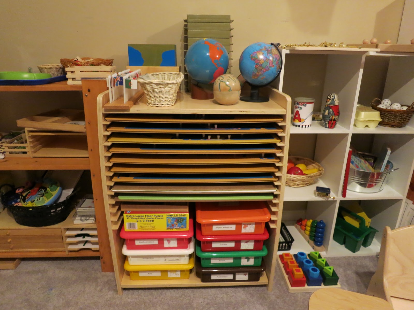 Grace and Green Pastures: Our Classroom