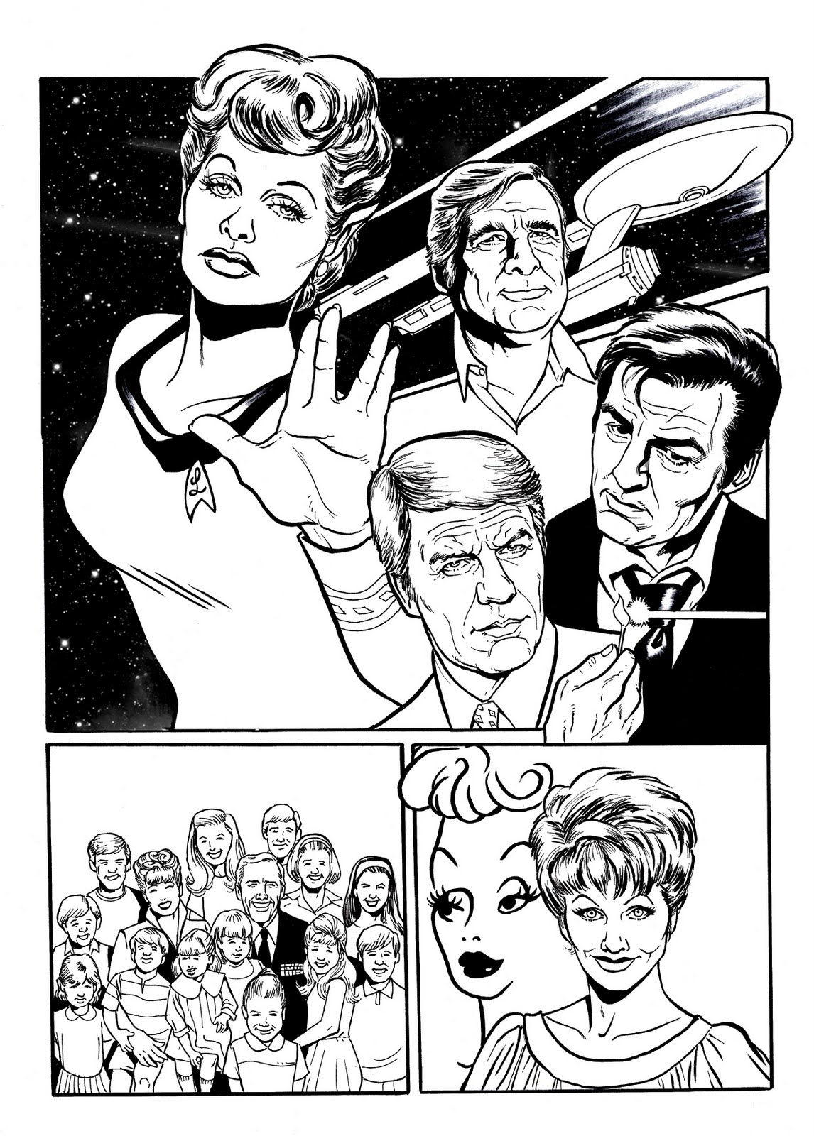 Patart Lucille Ball Centennial Biography Art