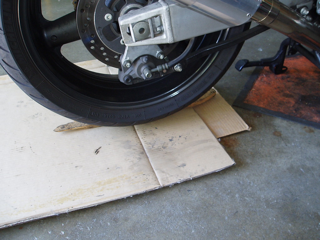 Bandit Files: Bandit 1200 Rear Wheel Removal