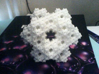 Alt.Fractals: A Koch Snowflake Sponge