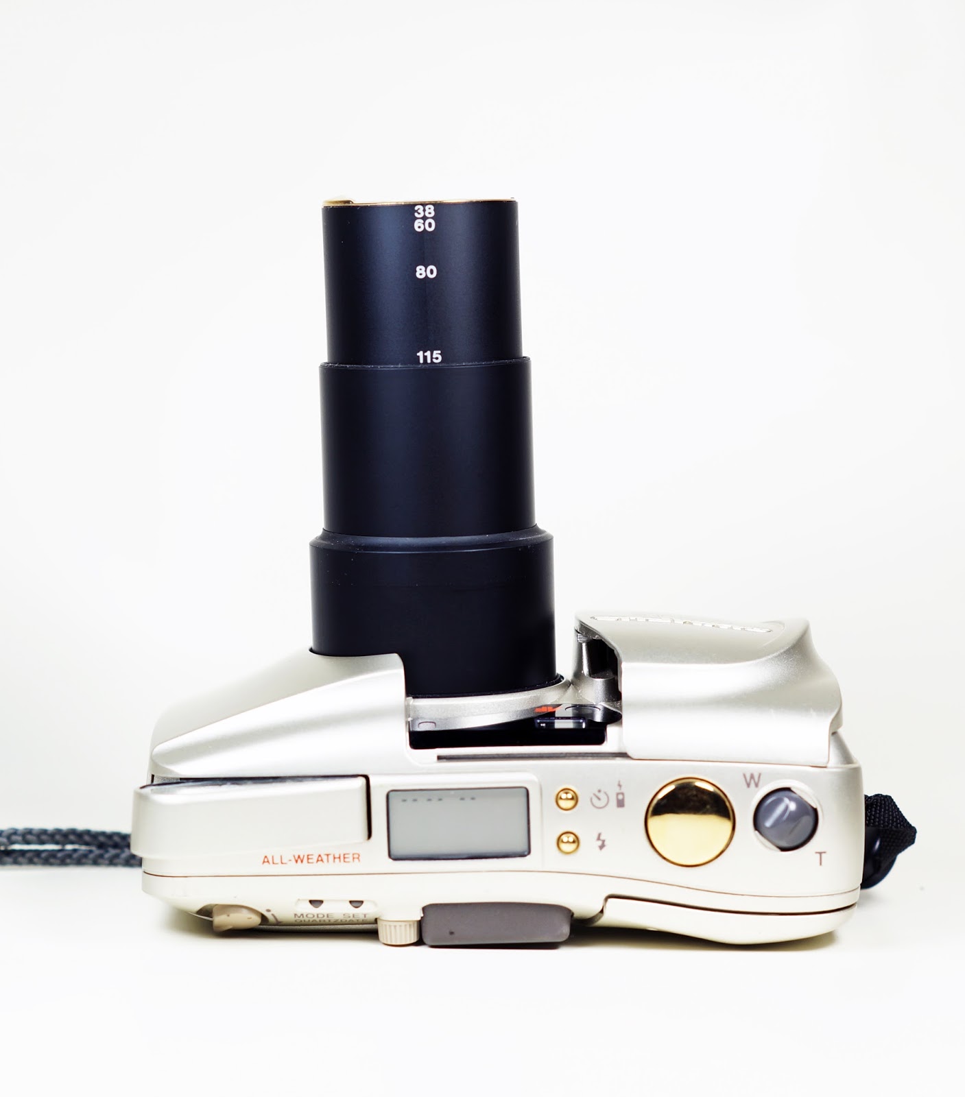 Olympus Infinity Stylus Zoom 115 DLX 35mm Point & Shoot Film Camera ...