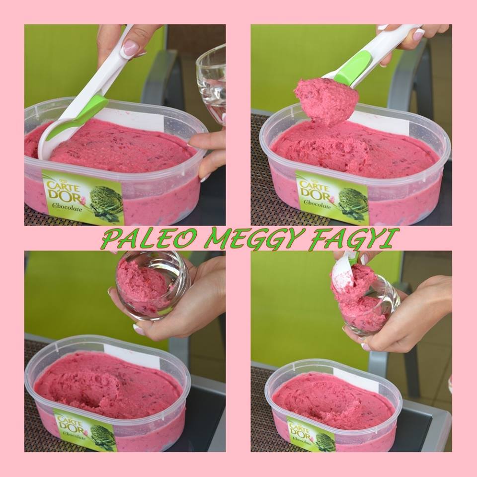 Meggyes fagyi (paleo fagyi recept) - Éhezésmentes karcsúság Szafival