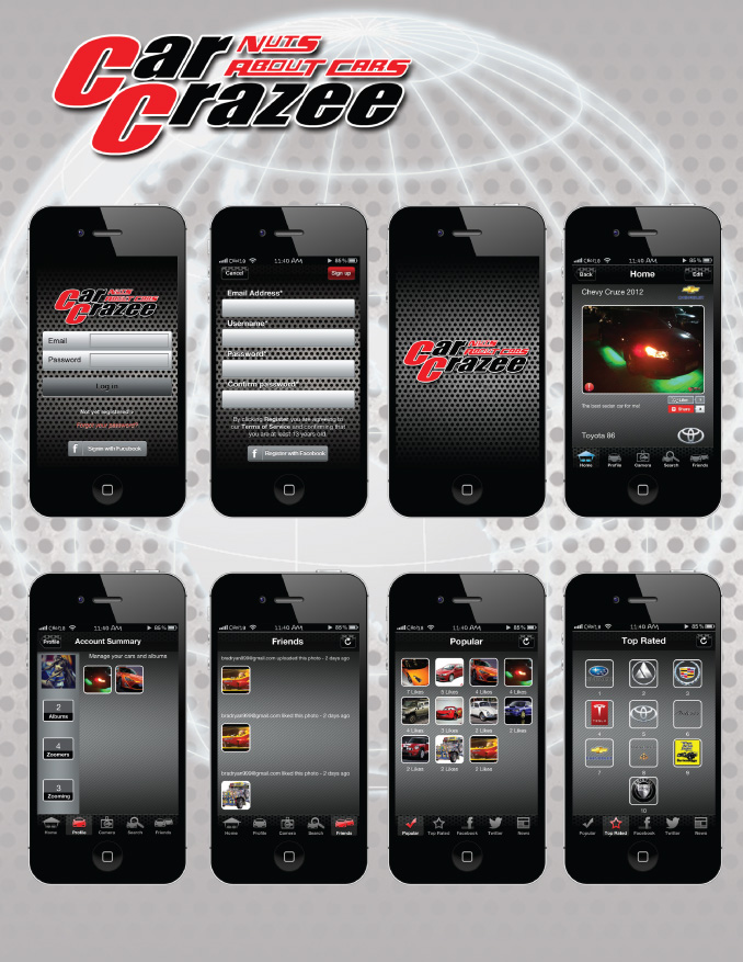 CarCrazee - FREE mobile app for iPhone, iPod and soon for Android