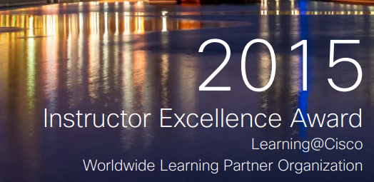 Firebrand instructors get double win at Cisco Instructor Excellence ...