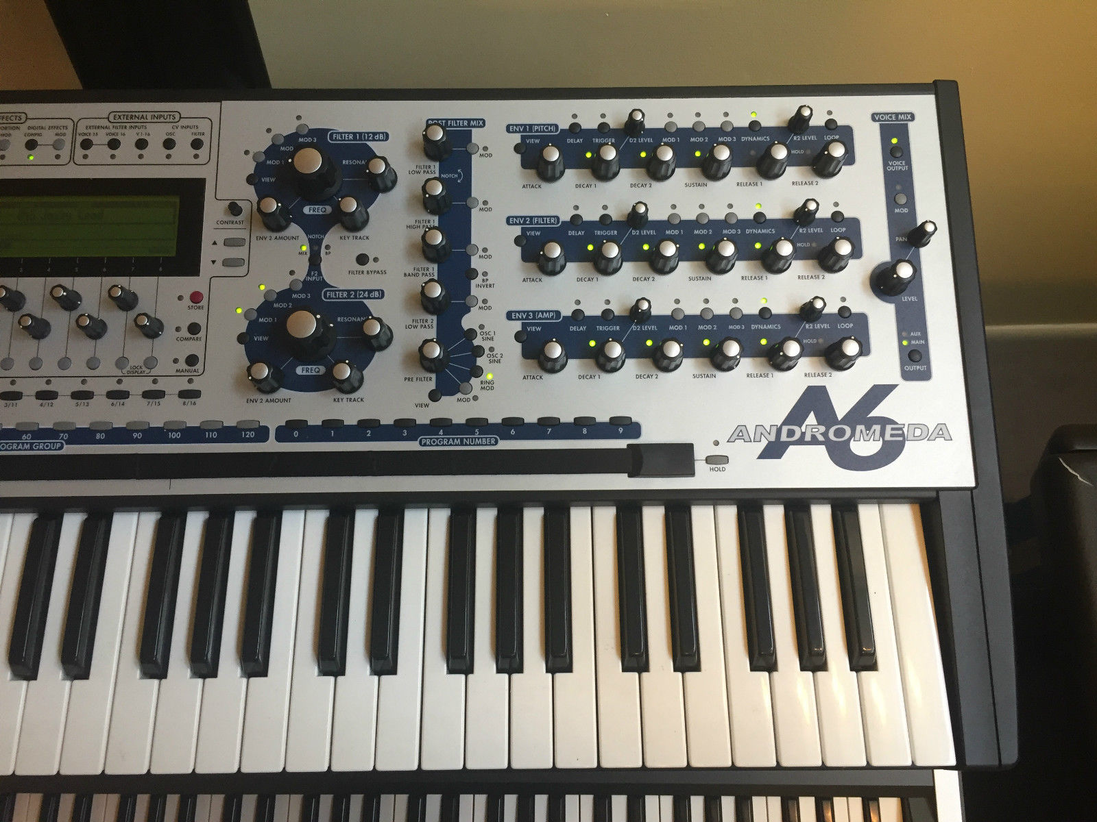 MATRIXSYNTH: Alesis A6 Andromeda Keyboard Synthesizer