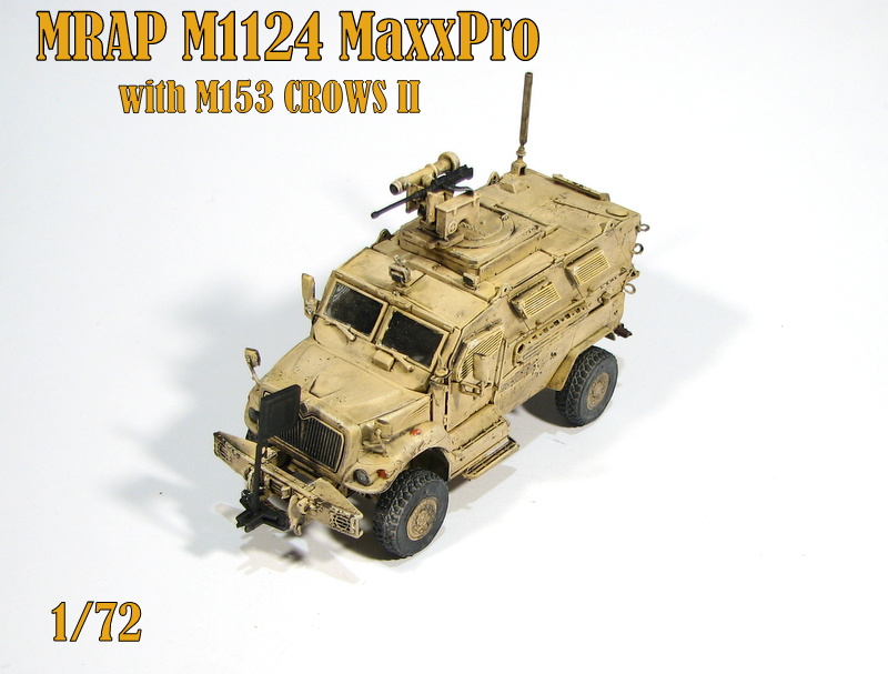 Gulumik Military Models: M1124 MaxxPro with CROWS II 1/72