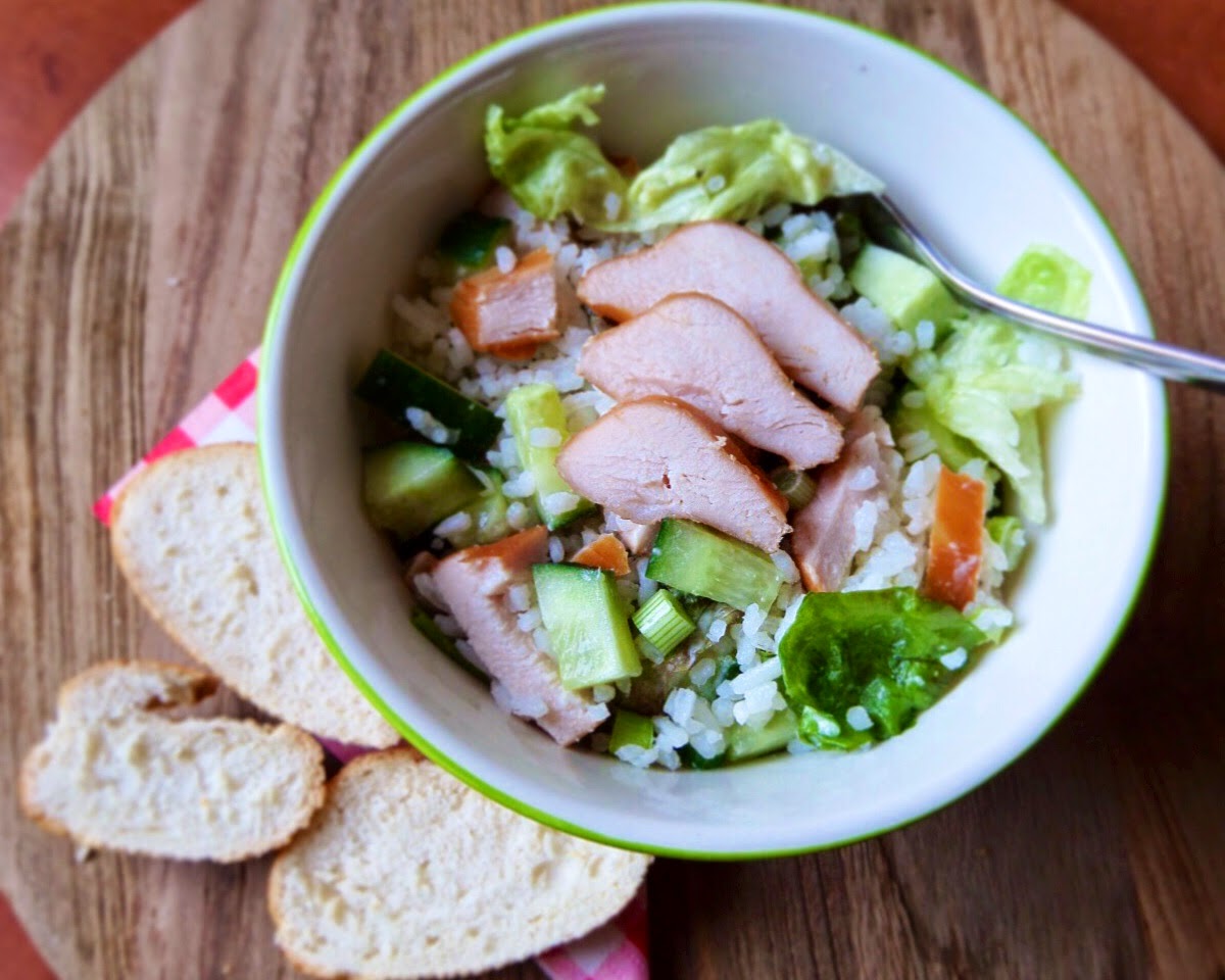 Sla Met Gerookte Kip