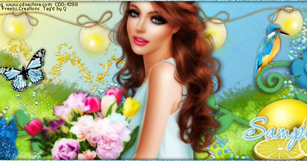 PSP Tuts & Tags By Q: CT Tutorial - Blueberry Lemonade Timeline - PTU ...