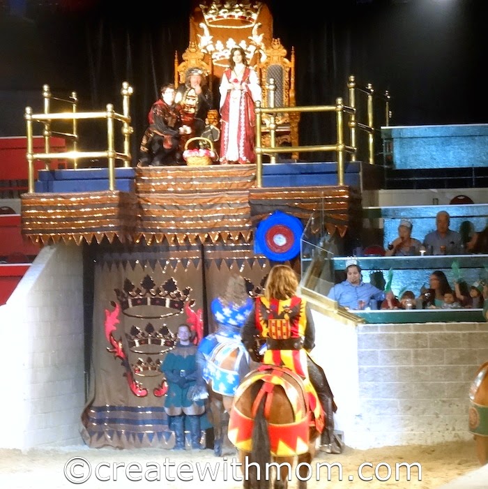 Create With Mom: Being Treated Like Royalty at the Medieval Times