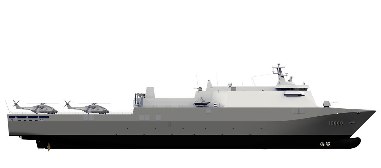 Military and Commercial Technology: Damen positions Enforcer 10000 LDP ...