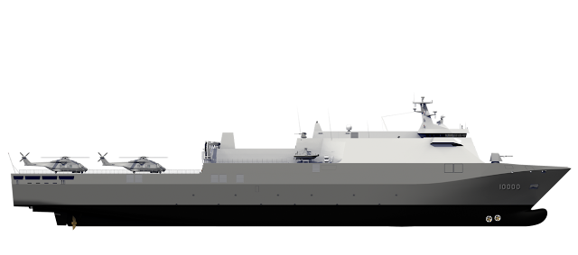 Military and Commercial Technology: Damen positions Enforcer 10000 LDP ...