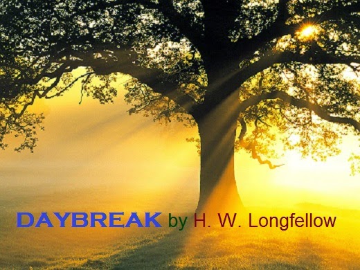 ENGLISH FOR YOU FOR EVER: DAYBREAK by H. W. Longfellow: Latest Questions