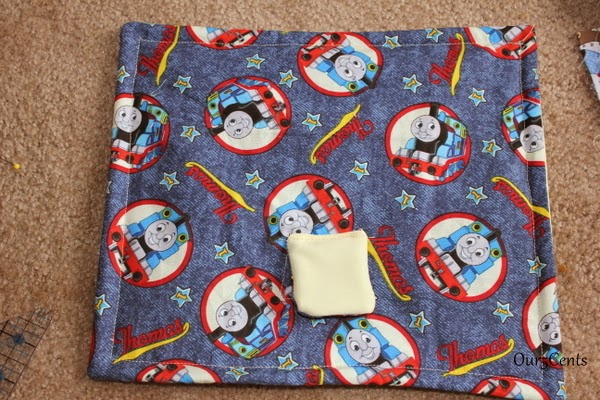 Our 5 cents: Car seat Pee Pee pad tutorial!
