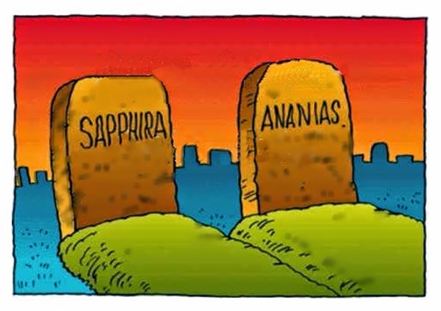 Eliseu Antonio Gomes: Ananias e Safira, o perigo de falar mentira