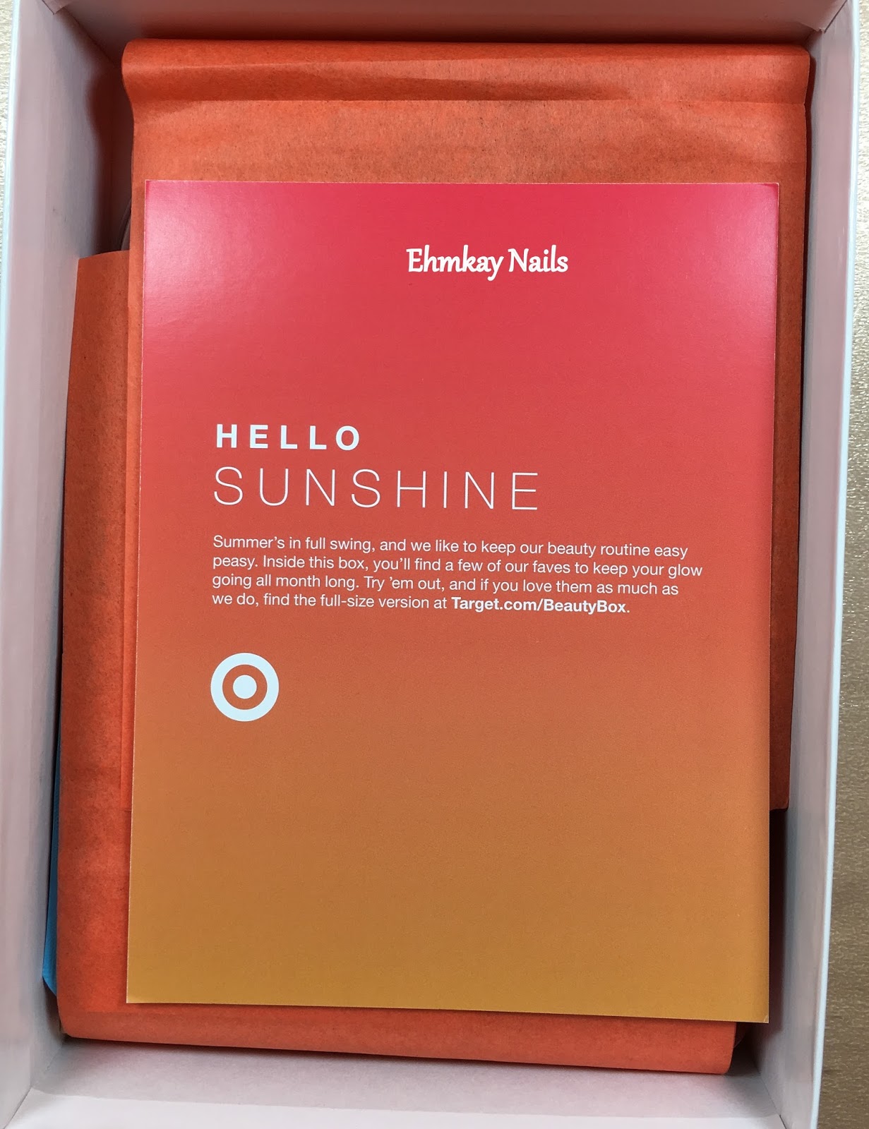 ehmkay nails: Target June 2017 Beauty Boxes