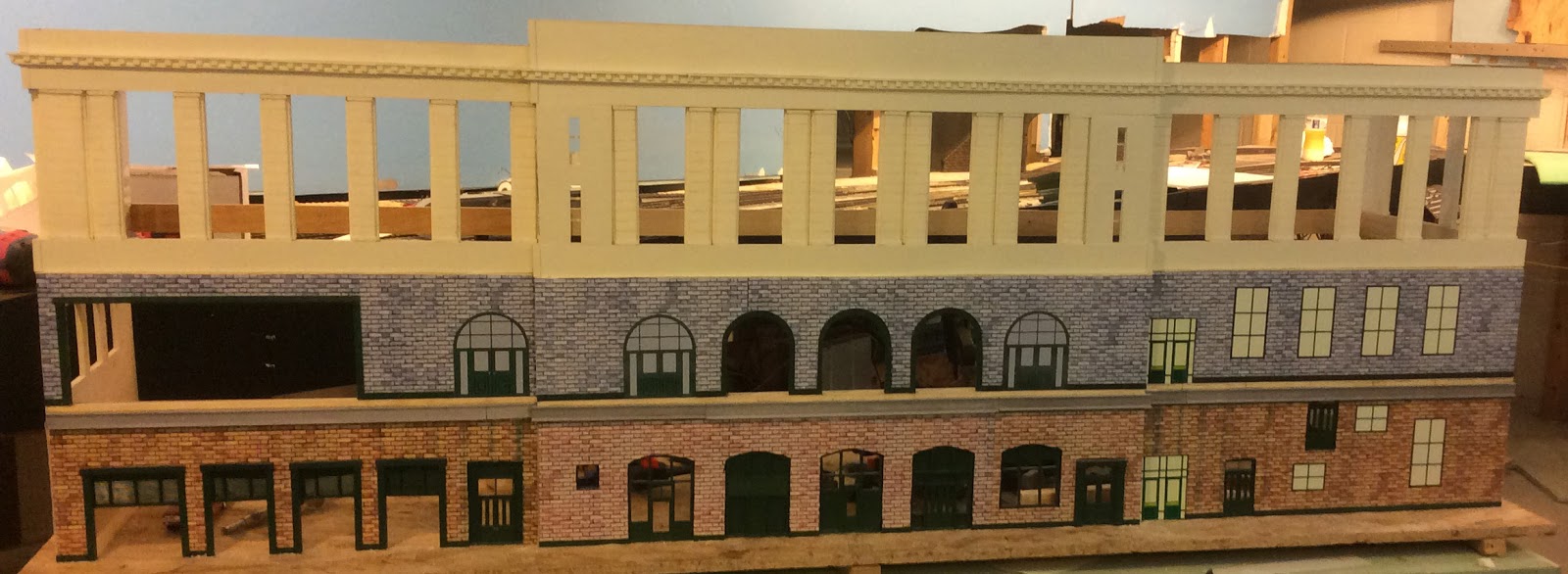 Jay's O Scale Layout: Penn Station. Work continues on my O Scale 80% ...
