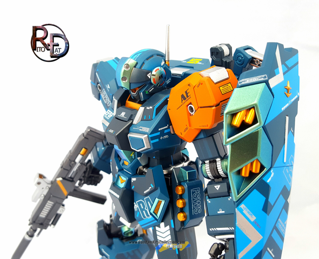 Painted Build: MG 1/100 RGM-96X - Jesta "Positron"