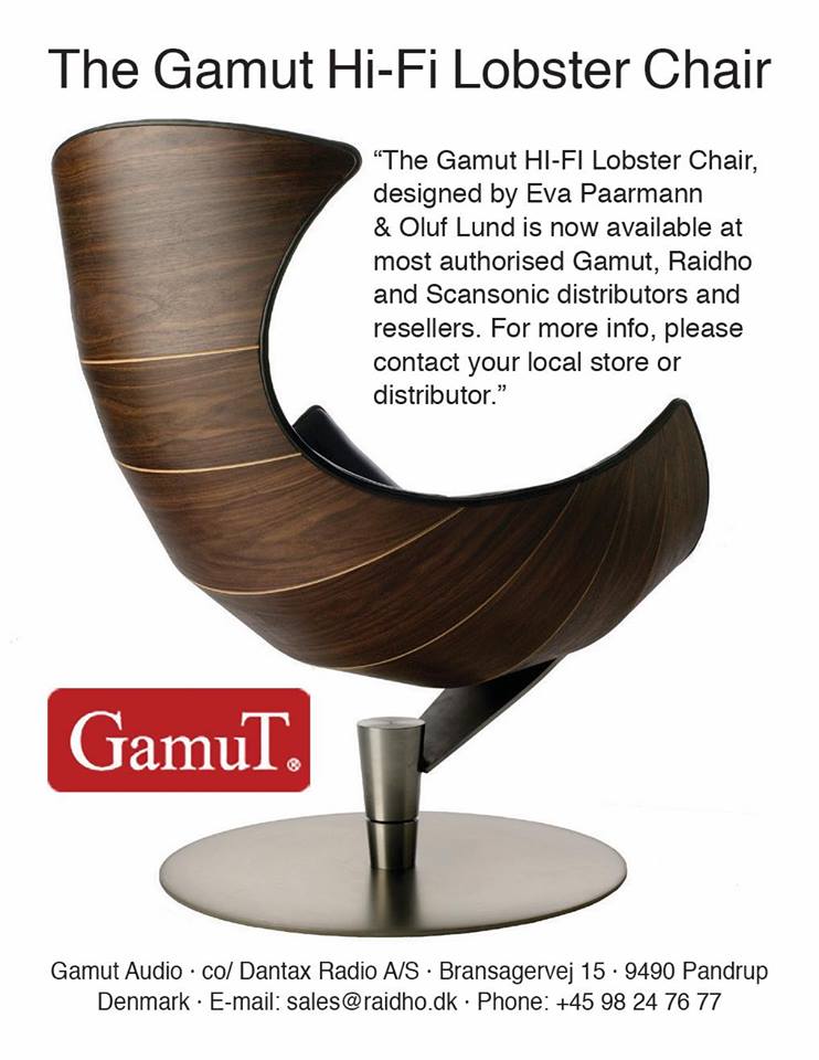 THE GAMUT HI-FI LOBSTER CHAIR – M & S | Ultimate High-Fidelity