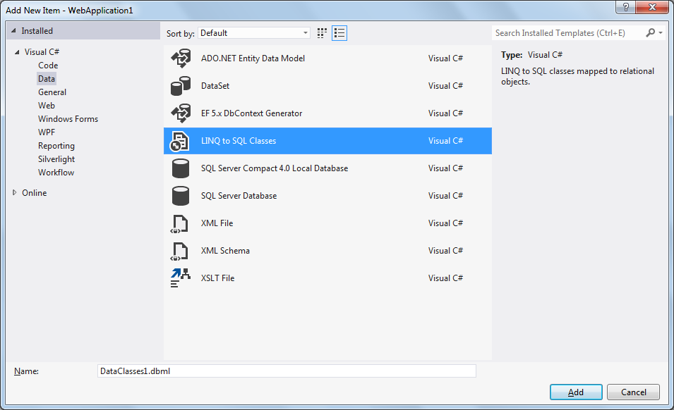ASP.NET 4 TUTORIALS: How to add linqdatasource in asp.net northwnd ... ASP.NET 4 TUTORIALS: How to add linqdatasource in asp.net northwnd ...