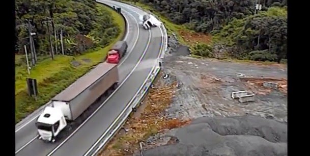 A CURVA MAIS PERIGOSA DO BRASIL - Vídeos, curiosidades em geral