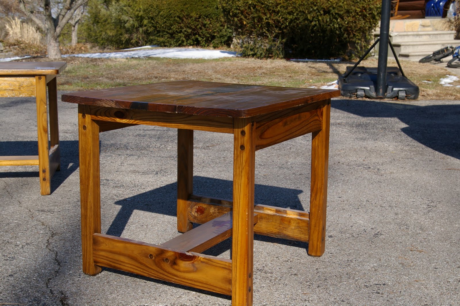 Living Thru Faith: End Tables Redo