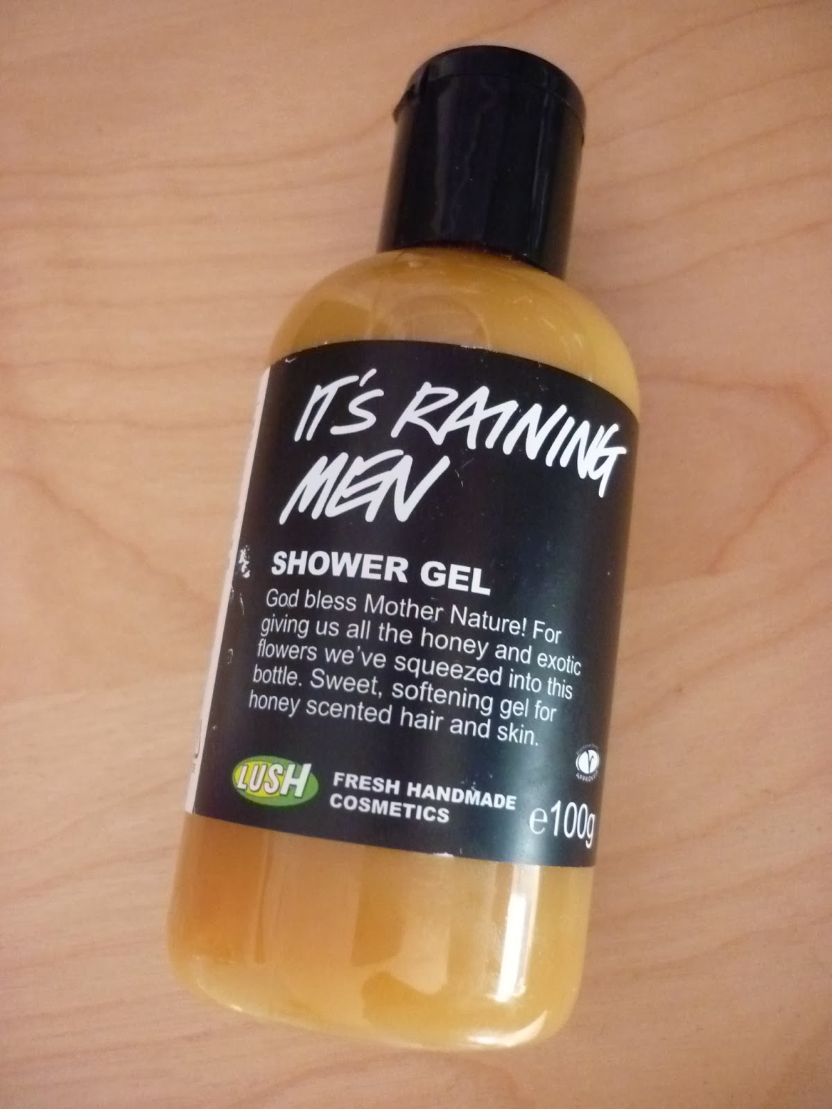 Wishing For Treats: LUSH It's Raining Men Shower Gel