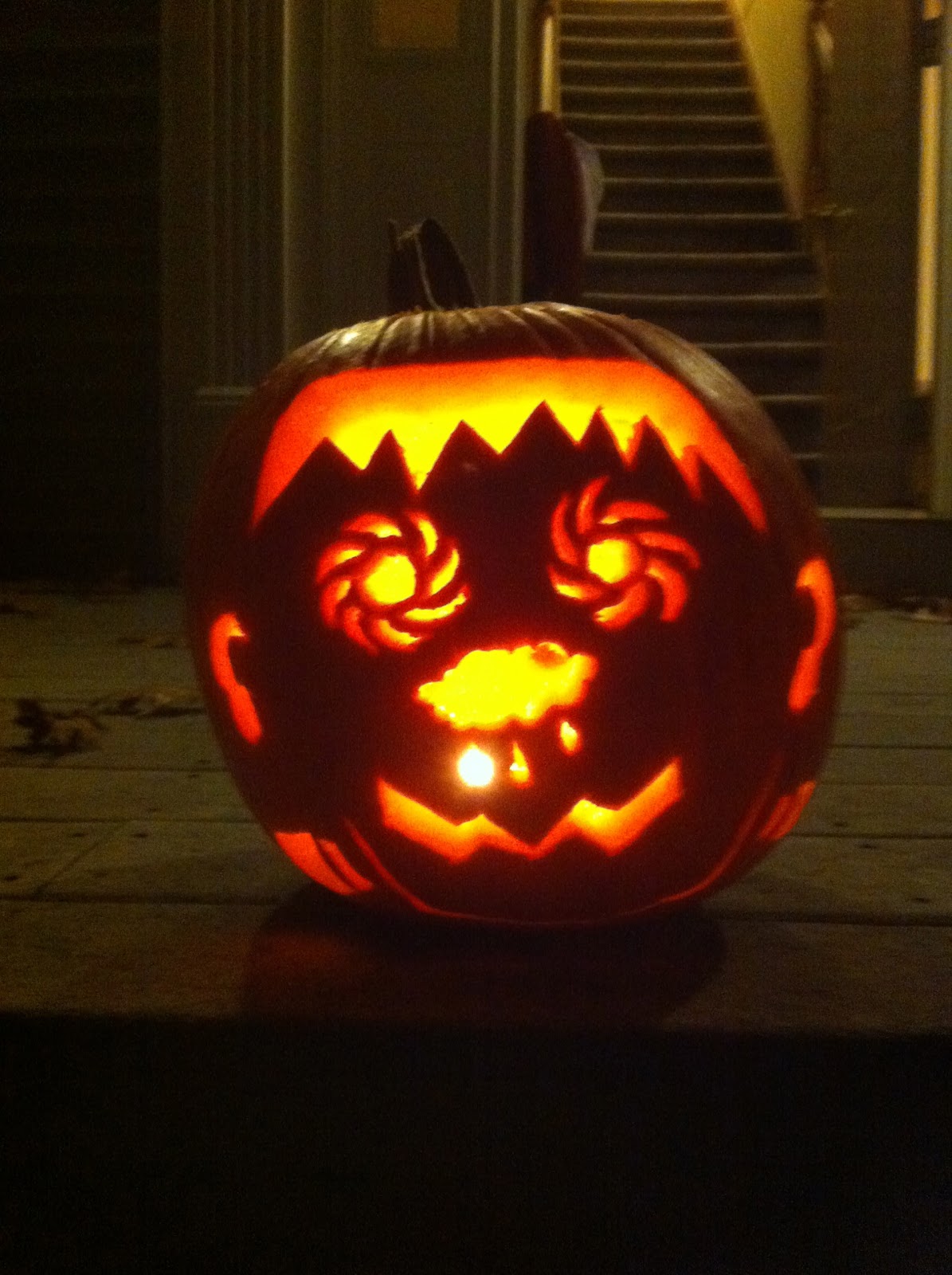 Williams College Nordic Ski Team: Ski Team Pumpkin Carving