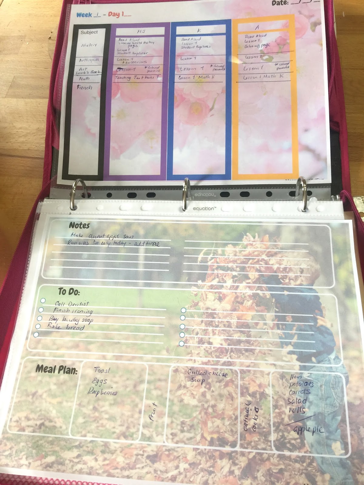 Messy, Beautiful, Fun: Free Homeschool Planner For September! Get Ready!