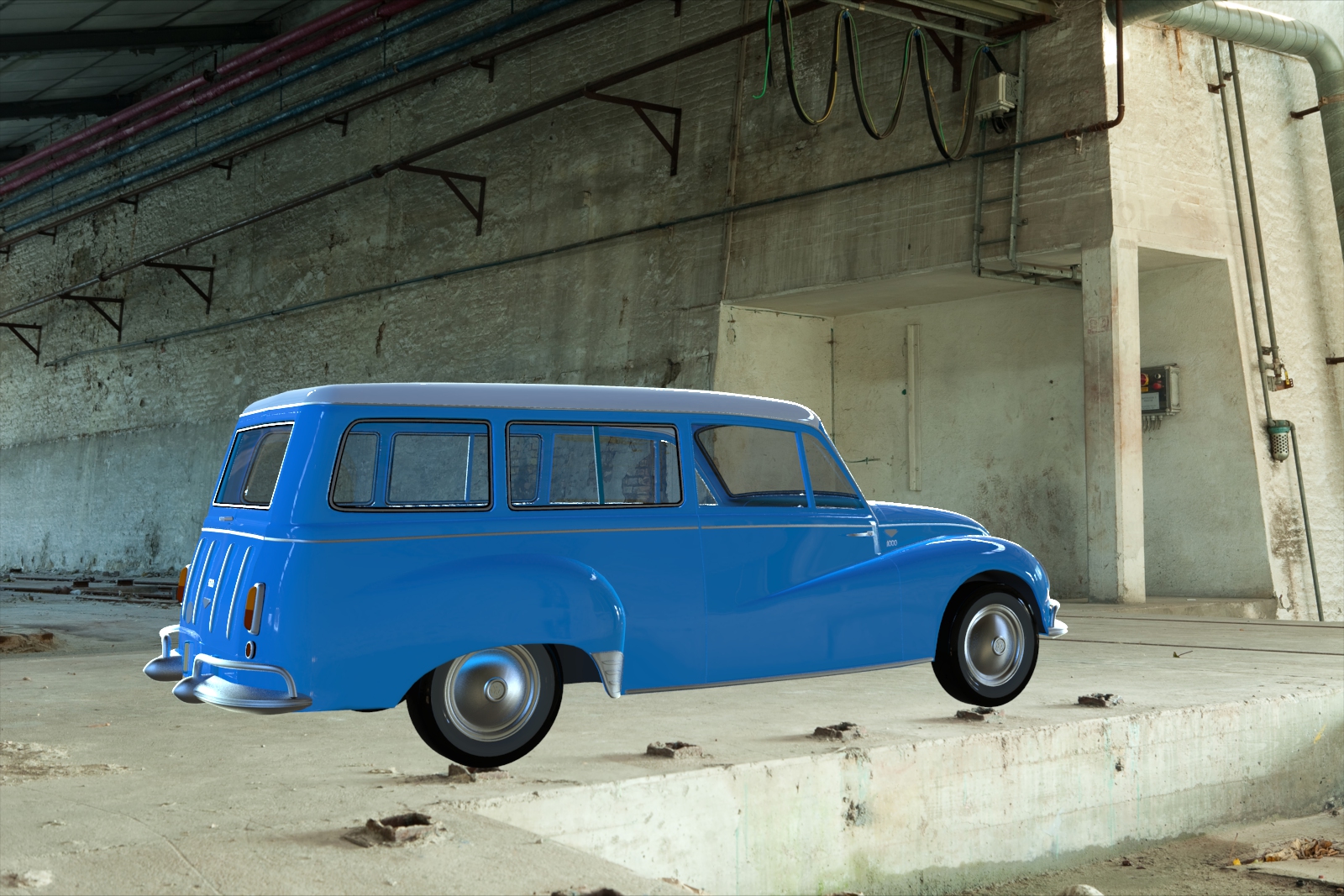 DKW-Vemag Vemaguet 1961 - Exterior concluído e Renders ~ CLASSICS 4EVER