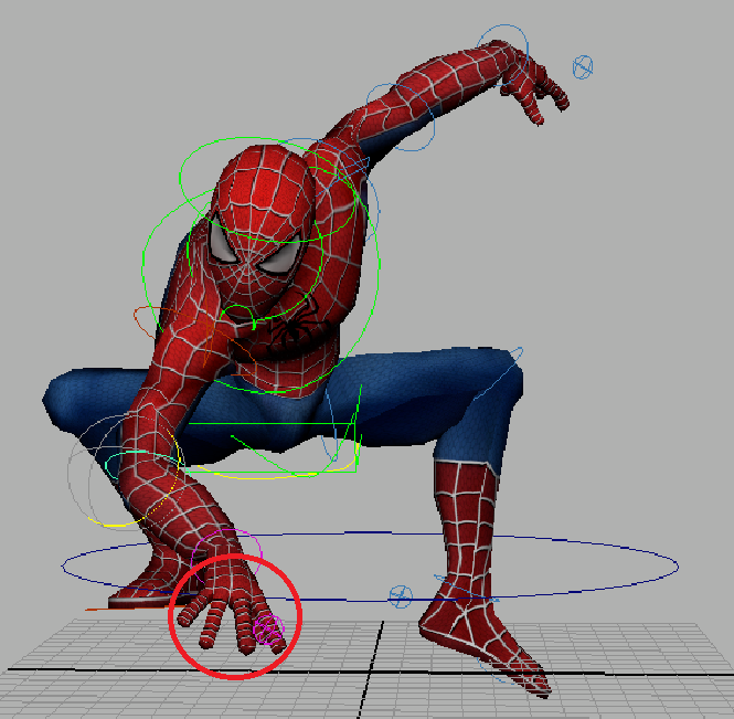3DVA: SpiderMan poses exercise