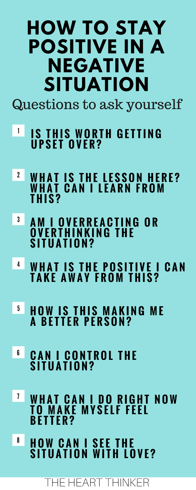 How To Stay Positive In A Negative Situation