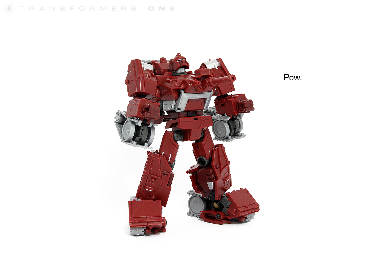 Transformers Square One: BadCube OTS-04 Wardog - Robot Mode Pictorial