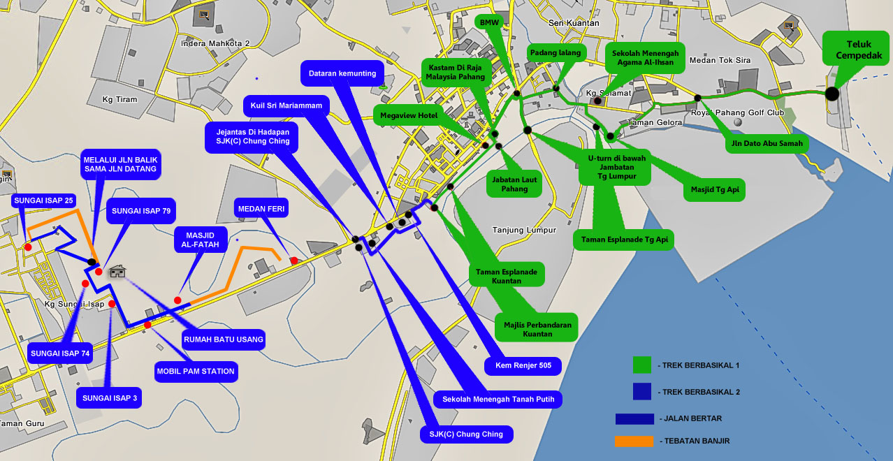 Laman Basikal: Laluan basikal untuk bandar Kuantan