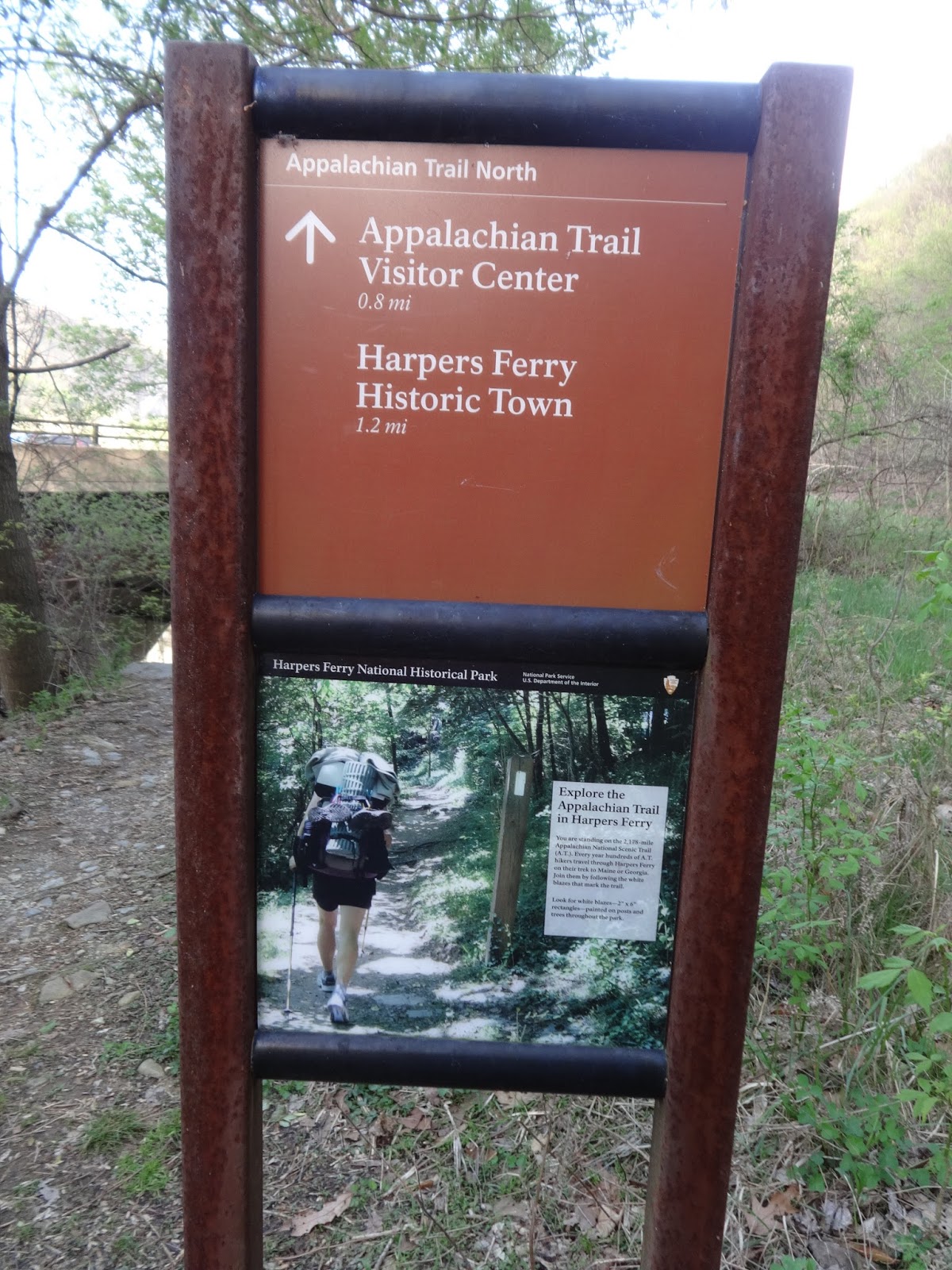 Appalachian Trail Section hiking: Snickers Gap to Harper's Ferry, Virginia