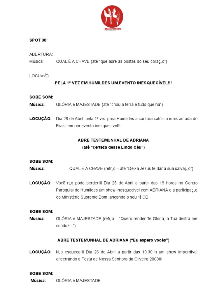 modelo de roteiro - wood scribd braxin