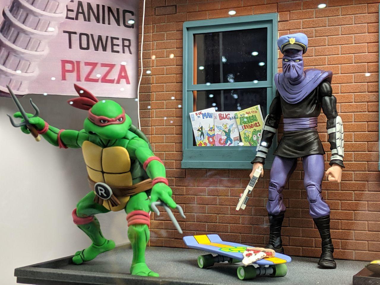NickALive!: NECA Unveils Retro TMNT Figures at SDCC 2019