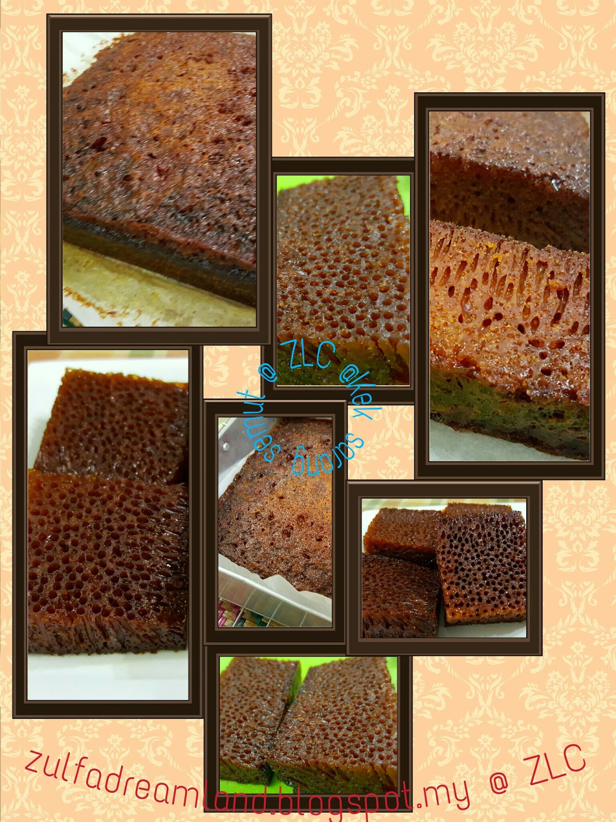 ZULFAZA LOVES COOKING: Kek gula hangus