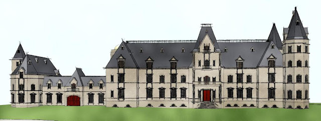 Mansions & More: Update on The Construction of Pensmore, The 70,000 ...