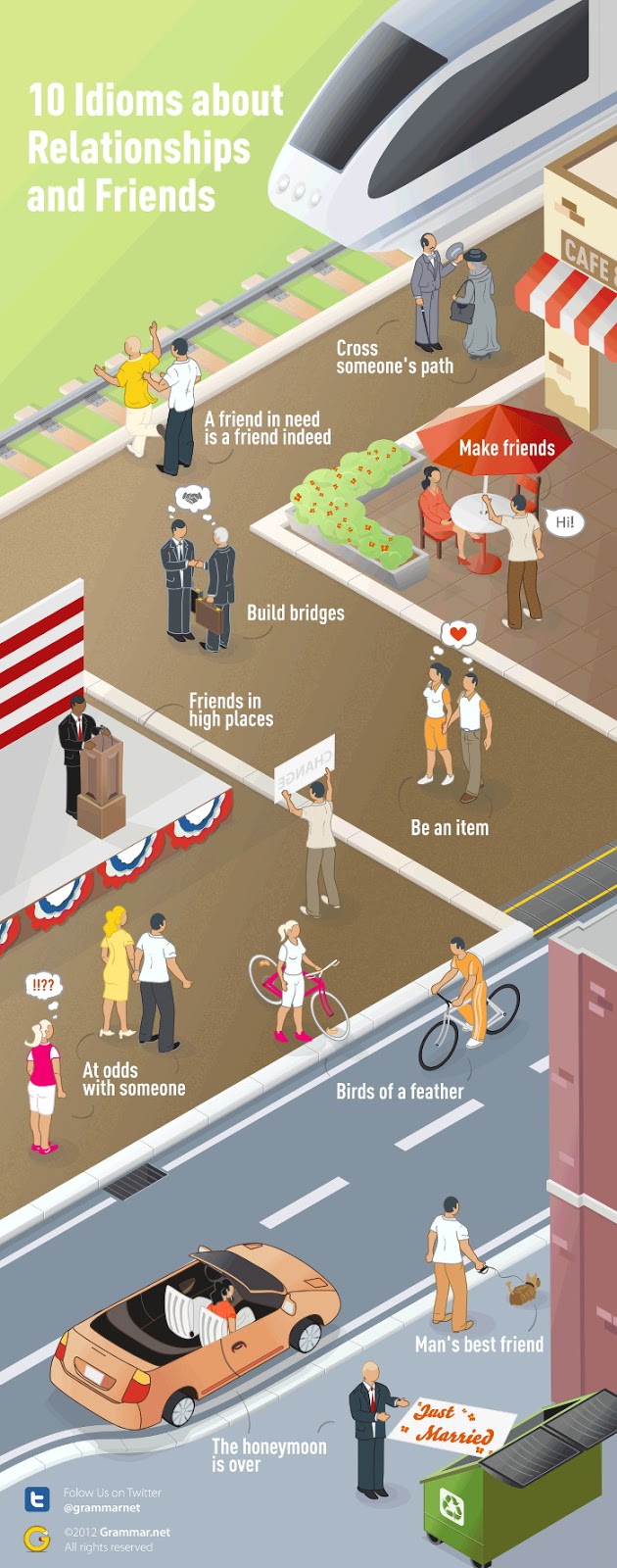 English is FUNtastic: 10 idioms about relationships and friends