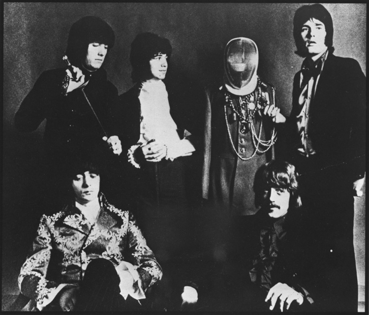 A Dandy In Aspic: Deep Purple wearing clothes by Mr. Fish, 1968