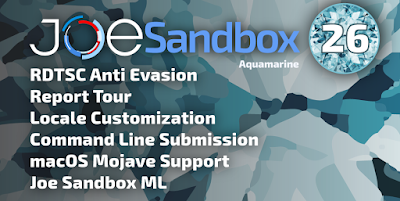 Deep Malware Analysis - Joe Sandbox 26.0.0 - Aquamarine is ready!