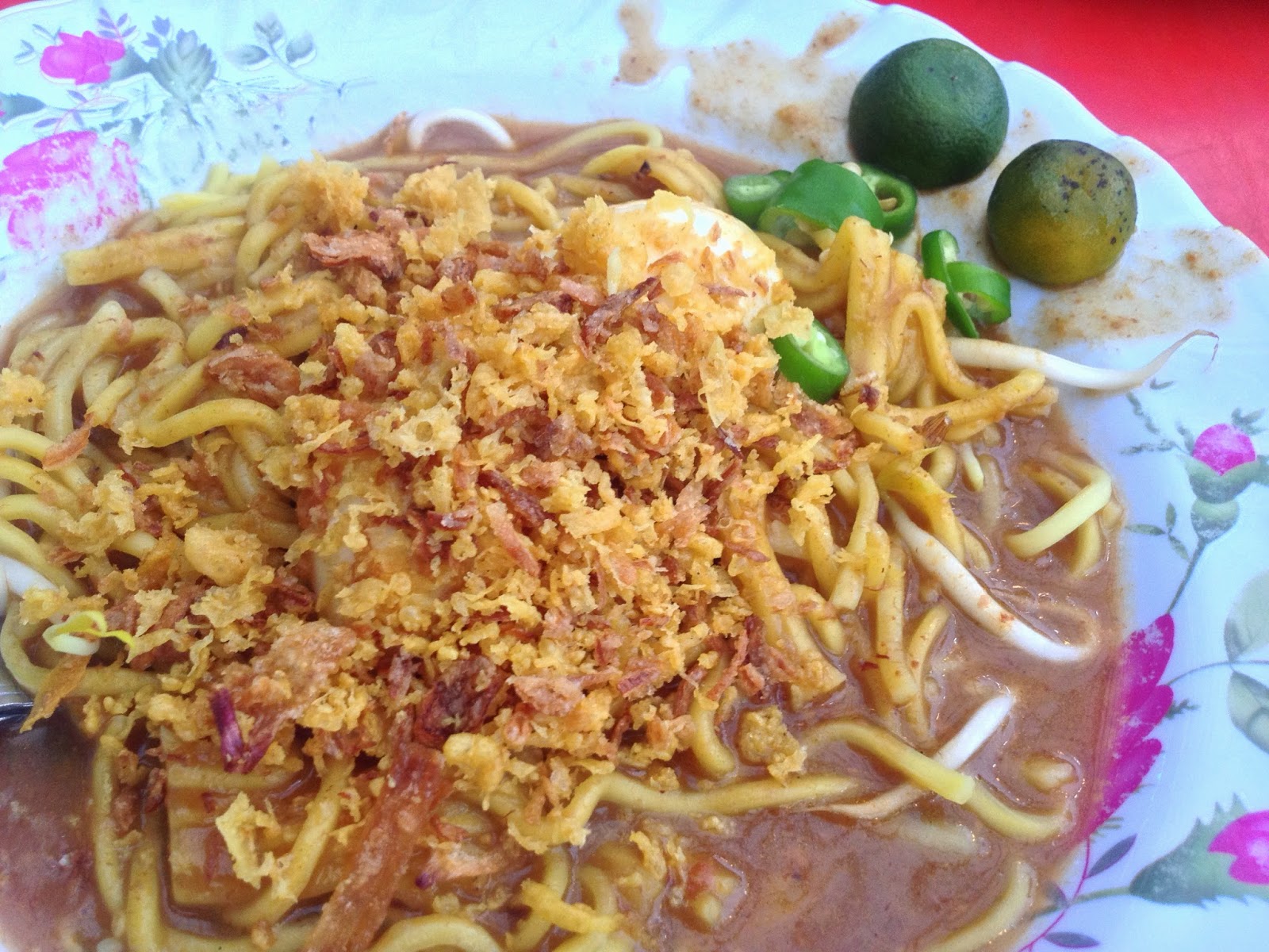 food+road trip: Mee Rebus Stulang Laut @ JB, Malaysia.