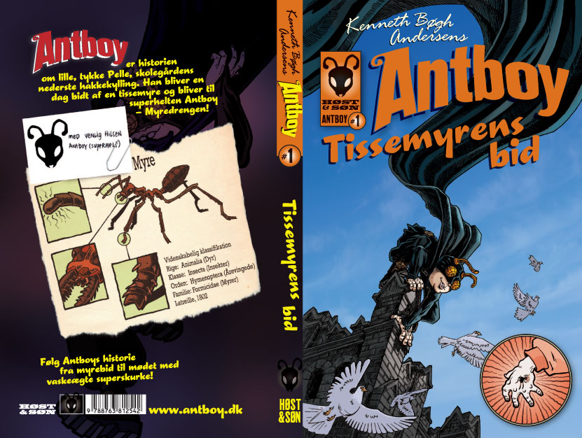 Erik Petri Illustration: New cover for Antboy 1
