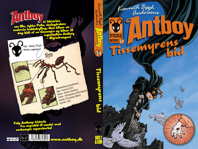 Erik Petri Illustration: New cover for Antboy 1